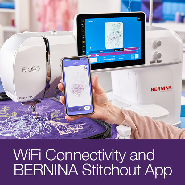 Bernina B 990 - Magical Sewing, Quilting and Embroidery Machine + FREE ...