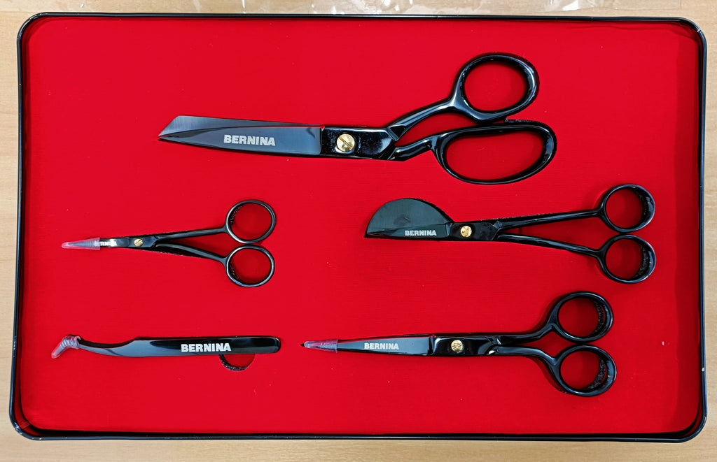 Bernina Scissor Set of 5 - Bernina Special Edition – Linen Loft ...