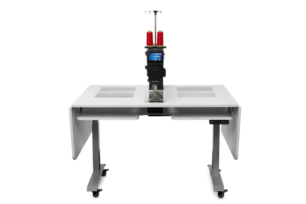 BERNINA Q20 Long Arm Quilting Machine on Electric Lift Table – Linen ...
